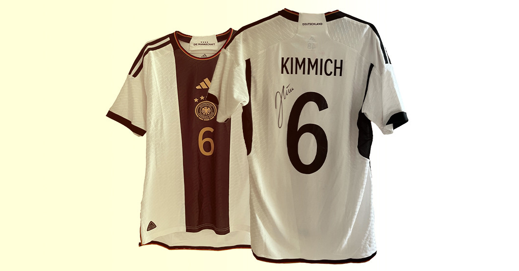 Original & Matchworn: Joshua Kimmich's Signed DFB Jersey