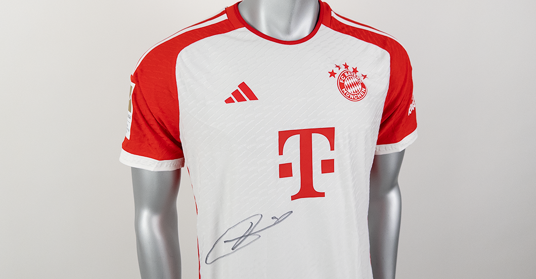 Signiertes Spielertrikot von FCB-Superstar Harry Kane