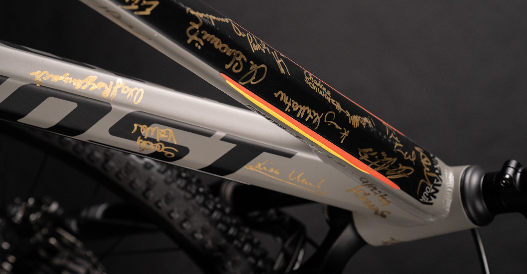 From Olympia in Tokyo: The Mountain Bike from Team Germany!